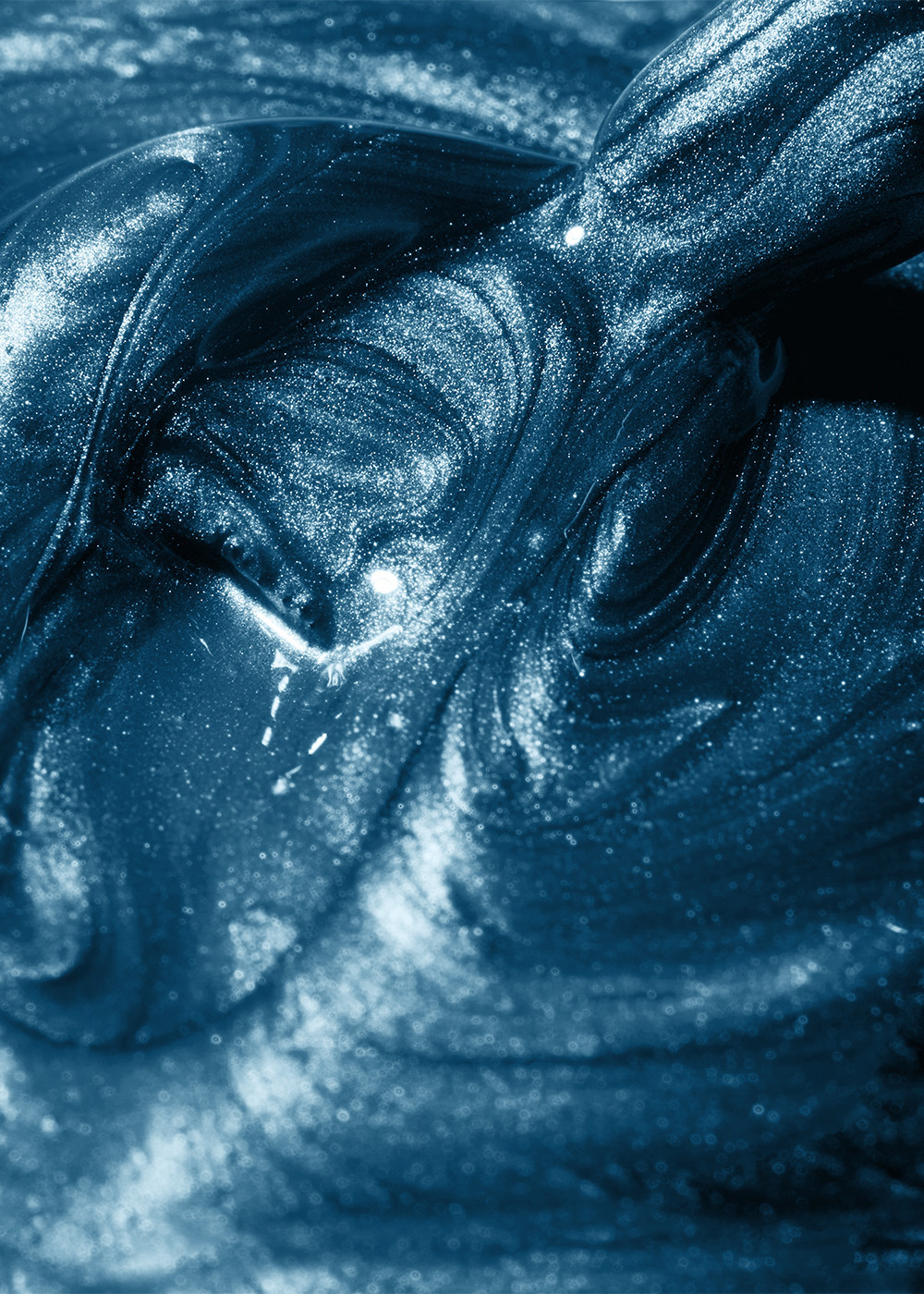 Daisy Dukes Mini Cat-Eye Gel Polish | Magnetic Blue by TGB - The ...